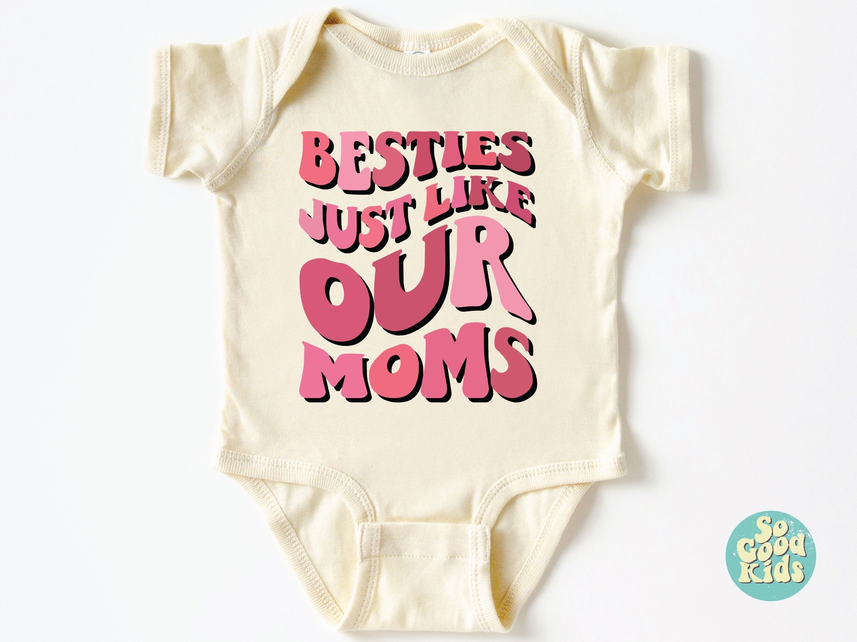 Bella Canvas with Baby Best Friends, Baby Matching Shirt, Bestie Baby ...