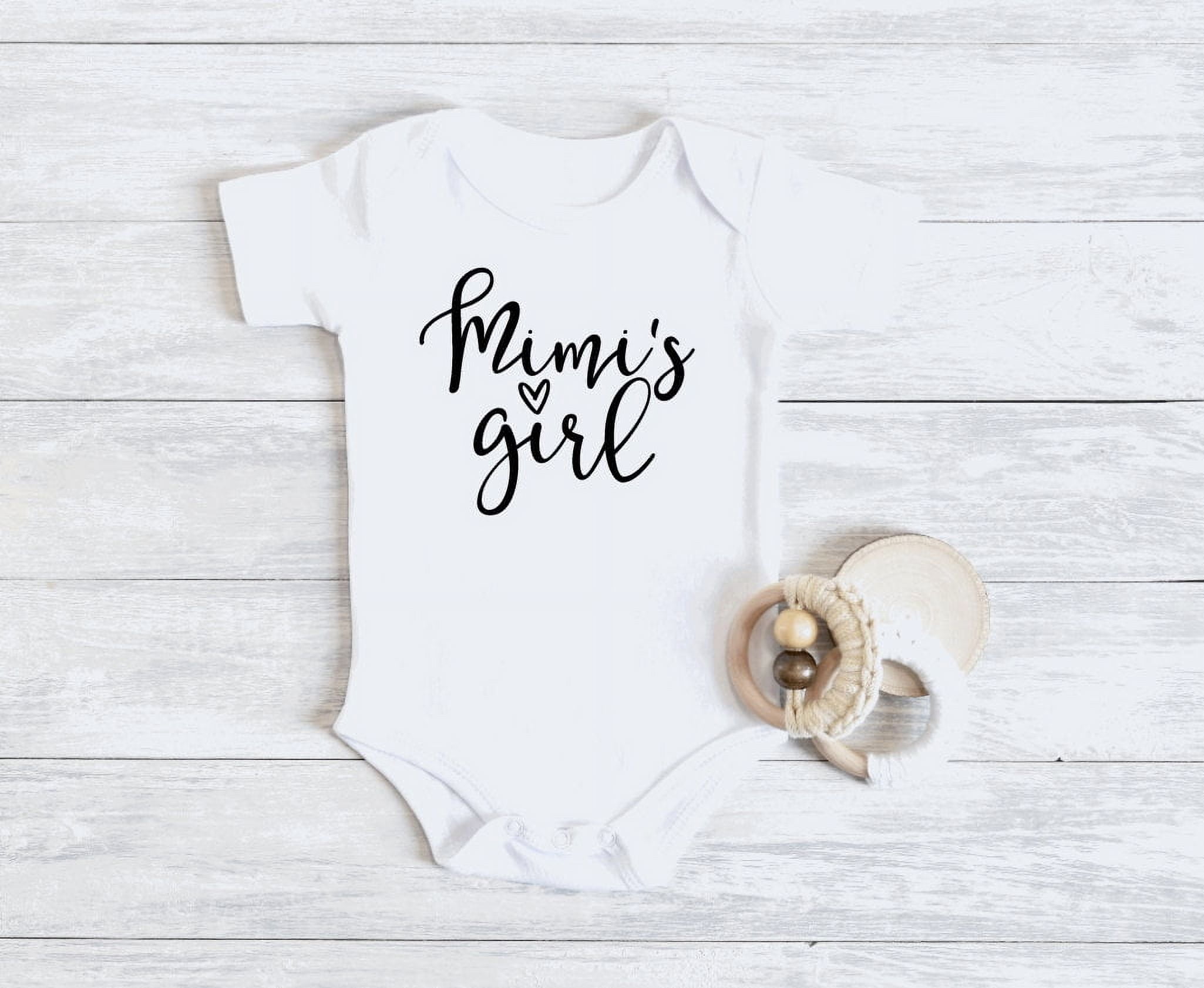 Bella Canvas with Baby Mimi Outfit, Baby Girl, Girl Mimi Shirt, Mimi ...