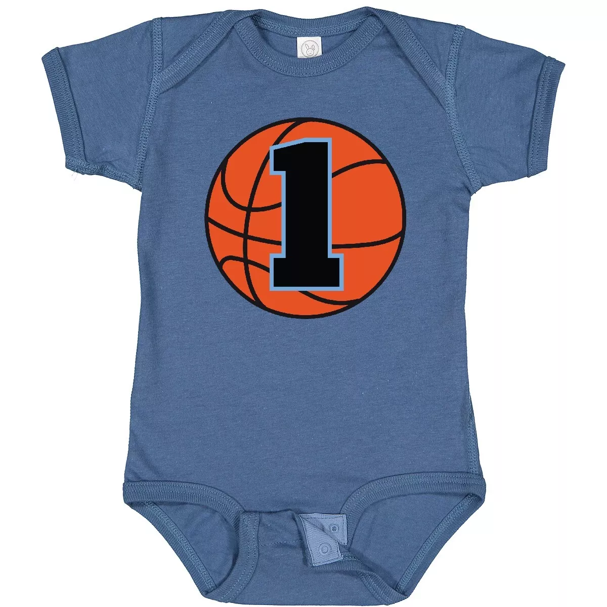 Bella Canvas Basketball 1St Birthday 1 Year Old Infant Creeper Ball ...