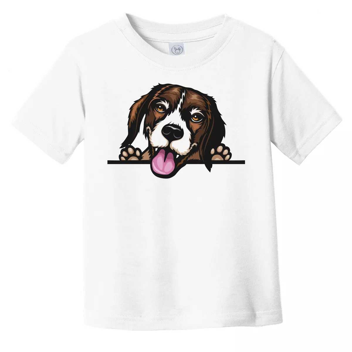 Bella Canvas Beagle Dog Breed Popping Up Cute Toddler Boys & Girls ...