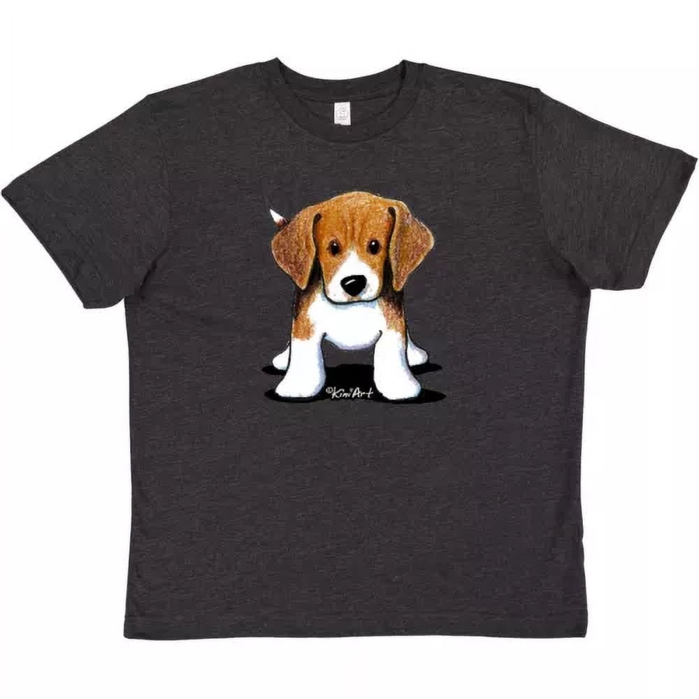 Bella Canvas Beagle - KiniArt Beagles Dog Cartoon Cute Canine Drawing ...
