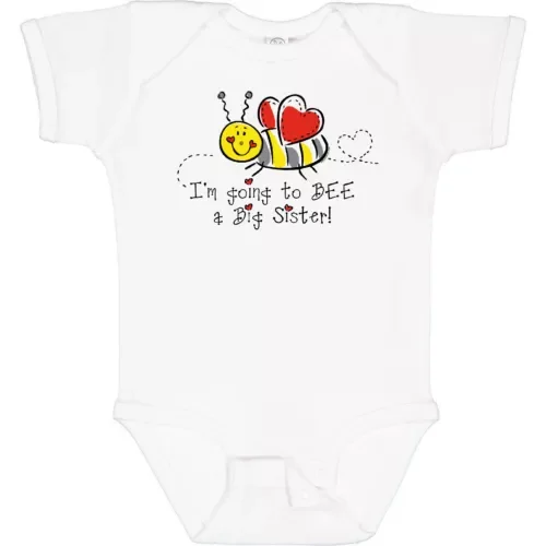 Bella Canvas Bee Future Big Sister Infant Creeper Be Cute Cartoon ... Bella Canvas Bee Future Big Sister Infant Creeper Be Cute Cartoon ...
