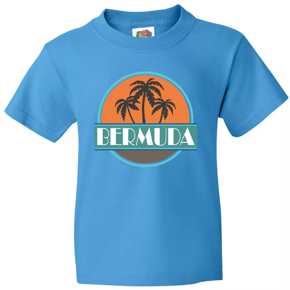Bella Canvas Bermuda Vacation Trip Tropical Apparel Cruise Kids Toddler ...