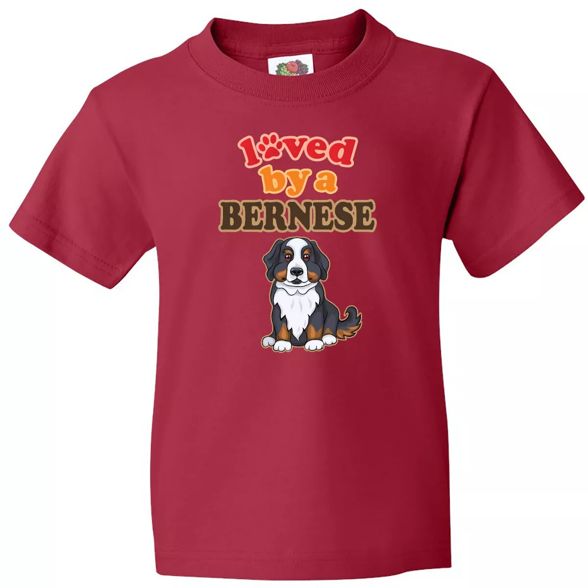 Bella Canvas Bernese Mountain Dog Lover Toddler T-Shirt Dogs Pets Puppy ...