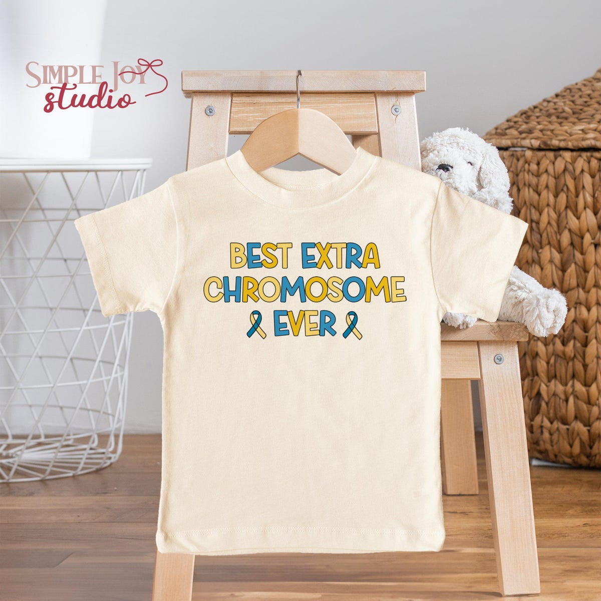Bella Canvas Best Extra Chromosome Ever Toddler Shirt, Cute Toddler ...