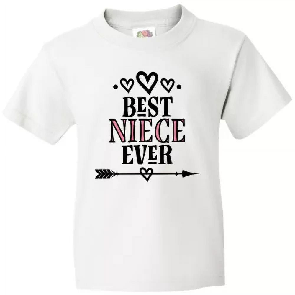 Bella Canvas Best Niece Ever From Aunt For Girls Childs Clothing Idea Toddler Shirt - Walmart.com