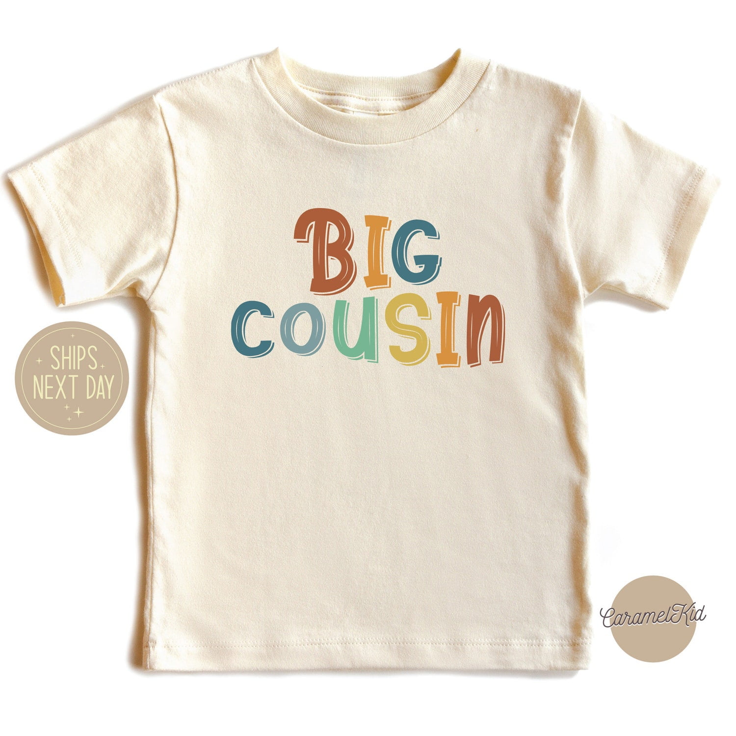 Bella Canvas Big Cousin Kids Toddler New Cousin Kids Newborn Baby Pregnancy Announcement Toddler ...