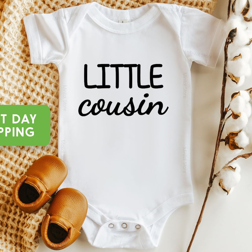 Bella Canvas Big Cousin Little Cousin Shirts, Biggest Littlest Cousin Crew Shirts, Pregnancy ...