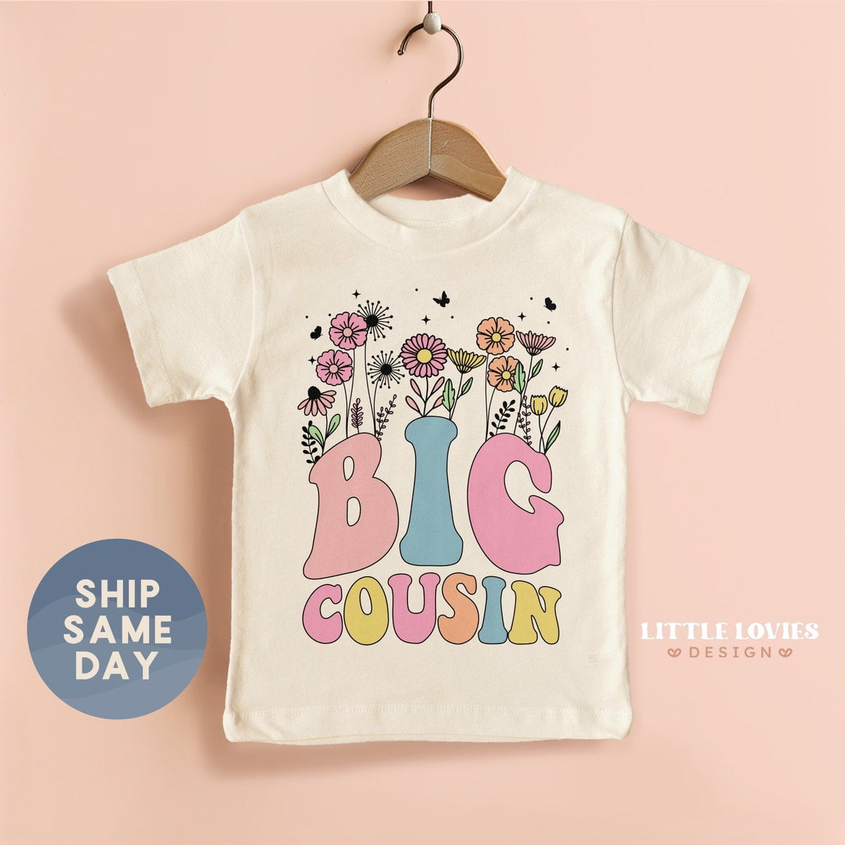 Bella Canvas Big Cousin Shirt, New Cousin Reveal Clothes, Promoted To ...