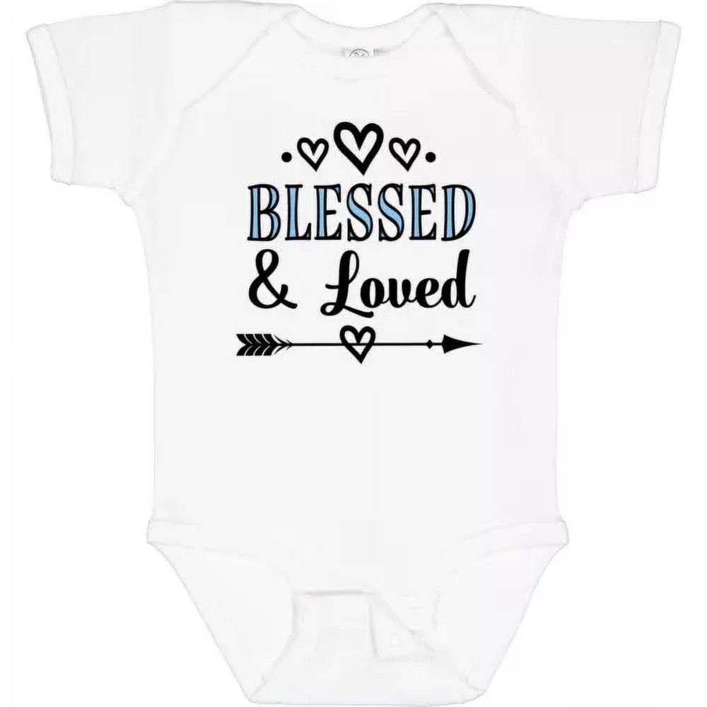 Bella Canvas Blessed And Loved Infant Creeper Religious Shower New ...