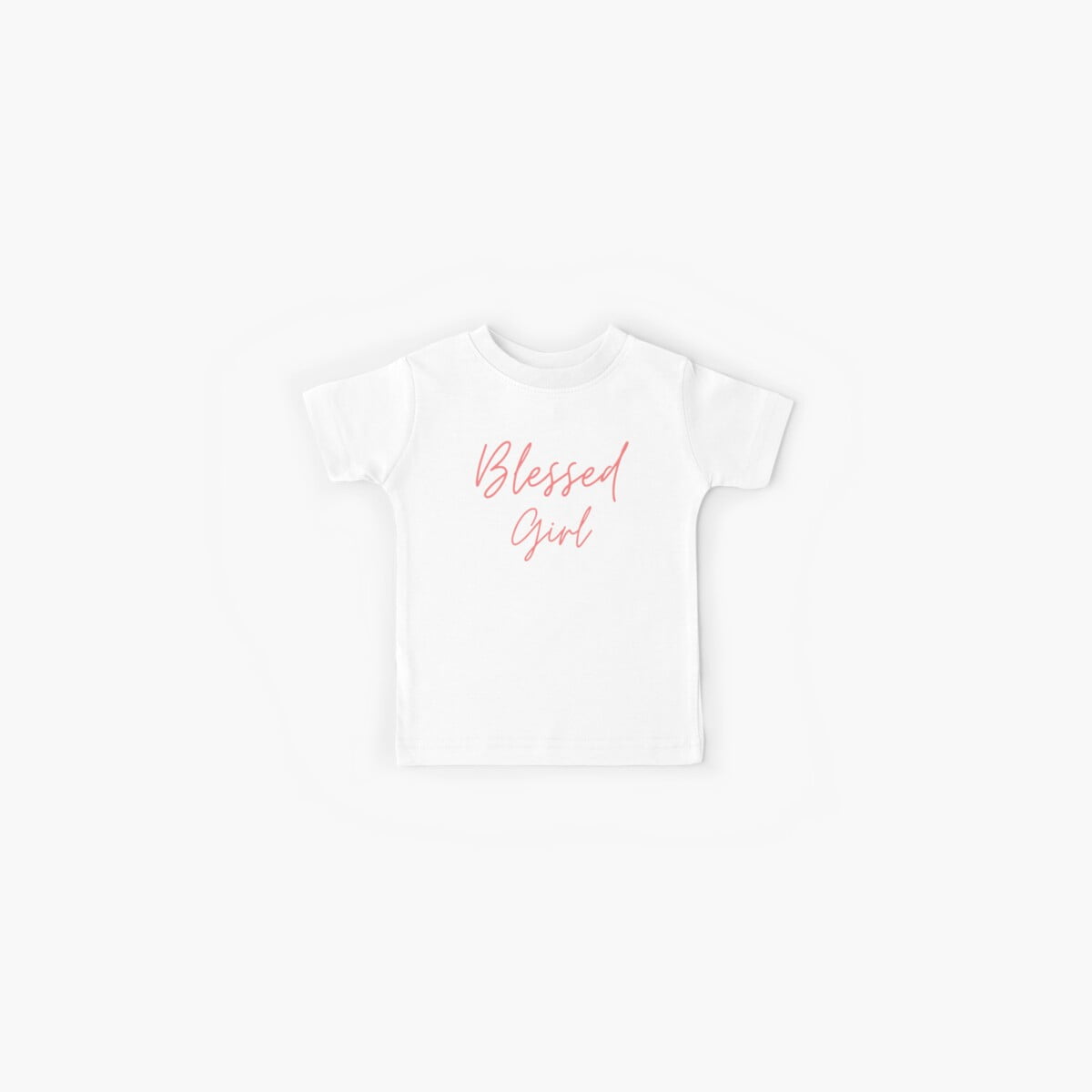 Bella Canvas Blessed Girl , Baby Girl New Announcement Adorable & Cool ...