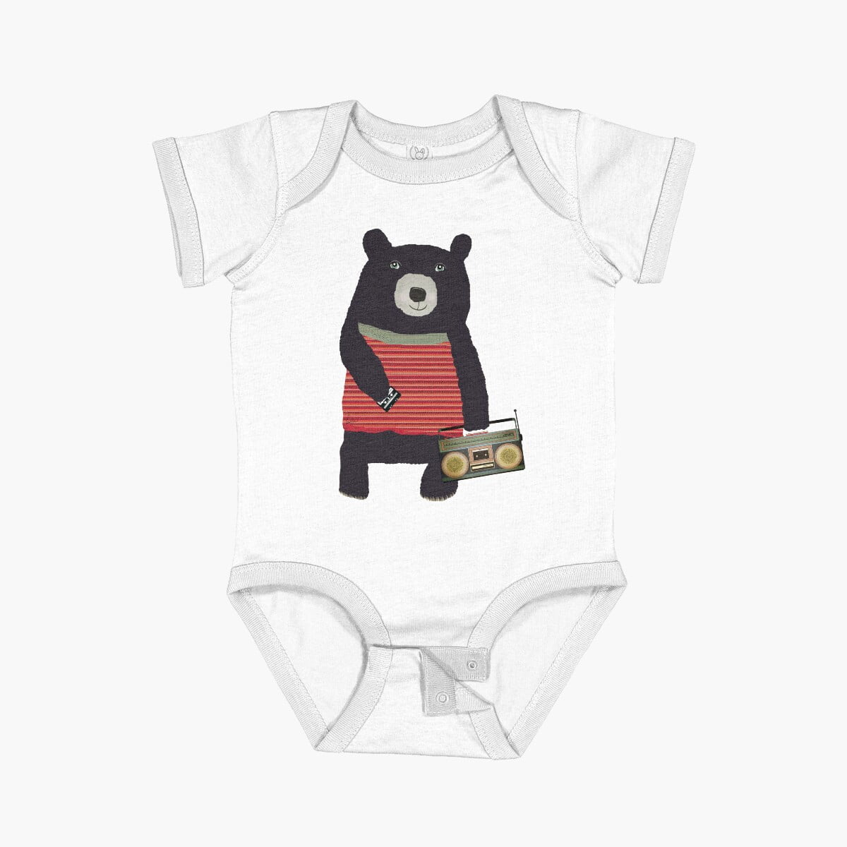 Bella Canvas Boomer Bear Short Sleeve Baby One-Piece Newborn Gender ...