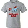 Bella Canvas Born To Run Wild- Galloping Horse Toddler T-Shirt Animals ...