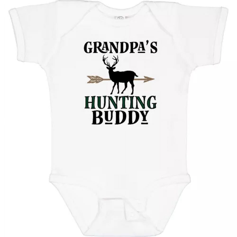 Bella Canvas Bow Hunter Grandpa Hunting Buddy Baby Future Boys Grandson Bodysuit - Walmart.com