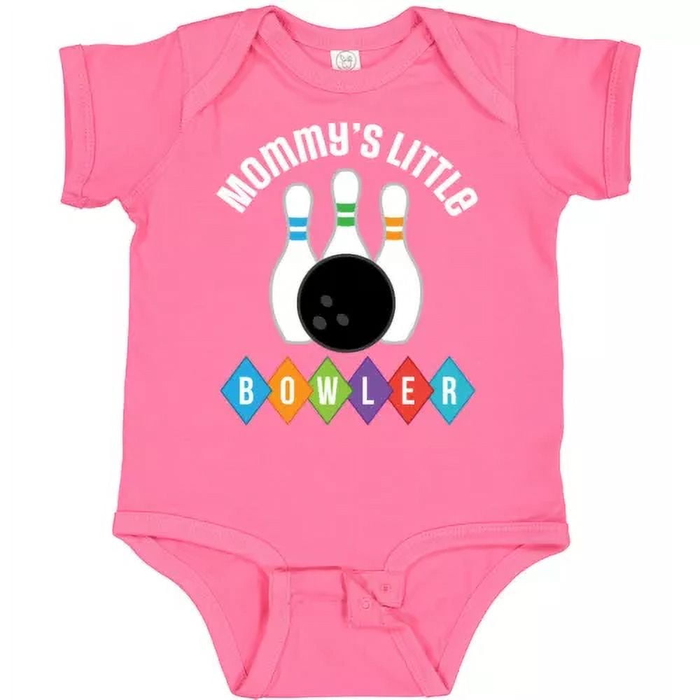 Bella Canvas Bowling Mommys Little Bowler Outfit Baby Bodysuit Bowl ...