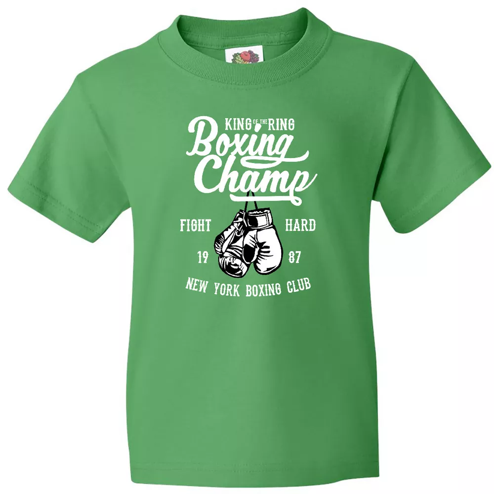 Bella Canvas Boxing Champ King Of The Ring Boxer Gloves Fight Hard ...