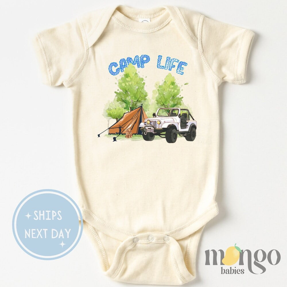 Bella Canvas with Camp Life s Camping For Newborn Kids Adventure Kids ...