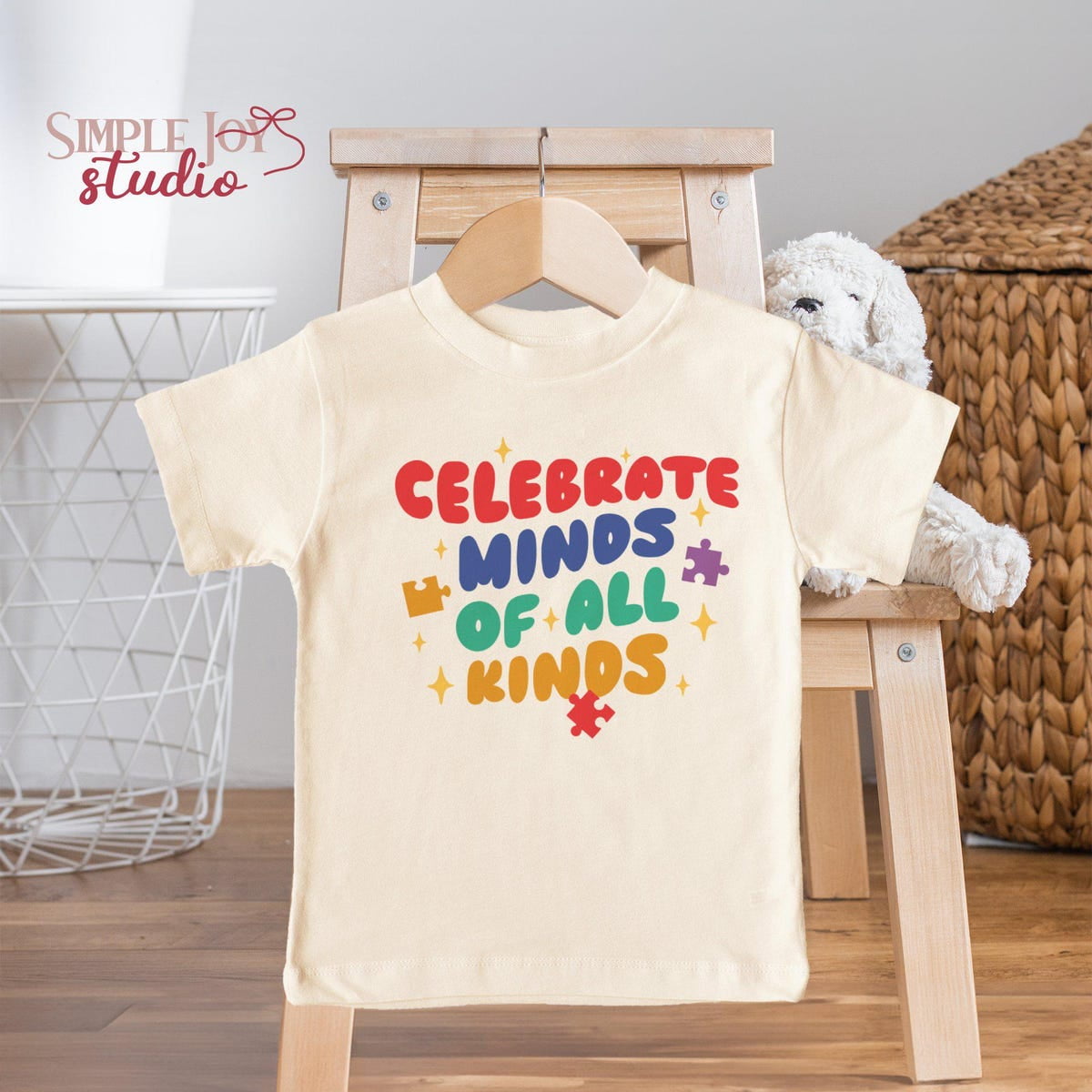 Bella Canvas Celebrate Minds of All Kinds Toddler Shirt, Autism ...
