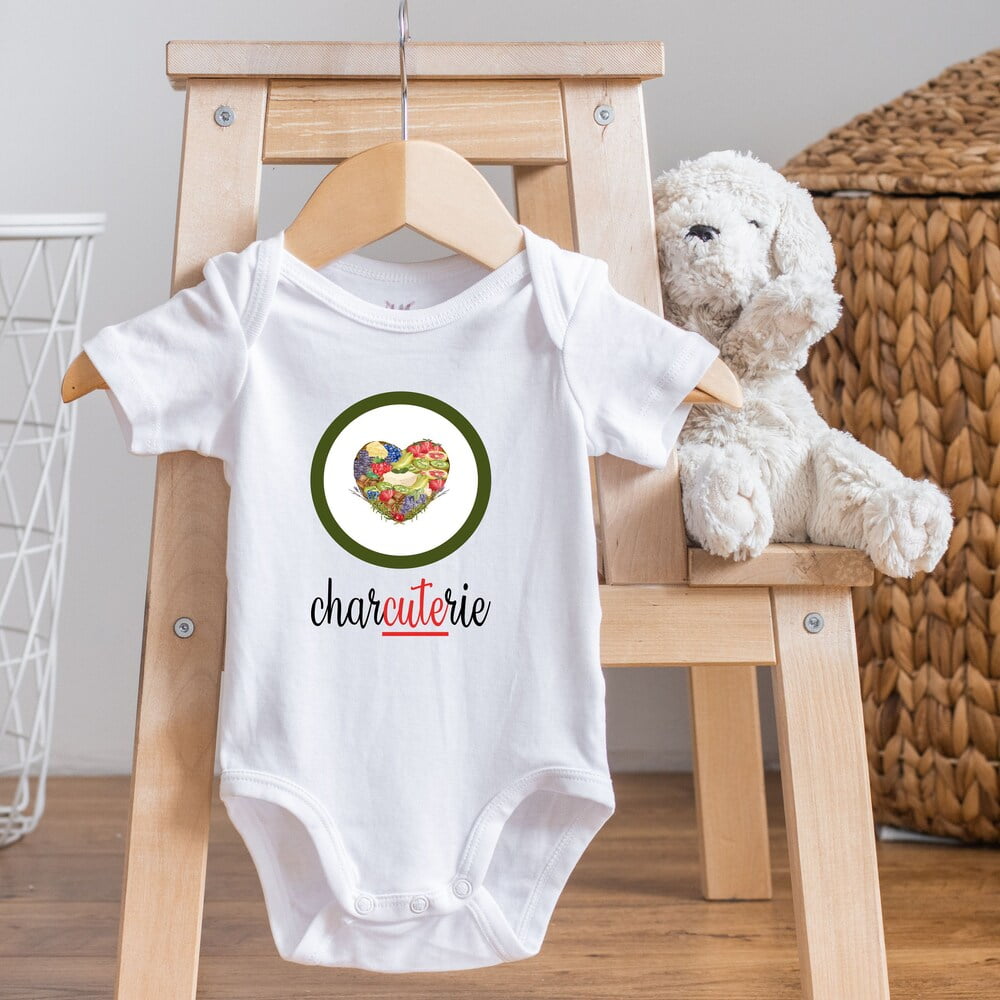 Bella Canvas with Charcuterie, Funny Chef Mommy Daddy Baby Gift, Foodie ...