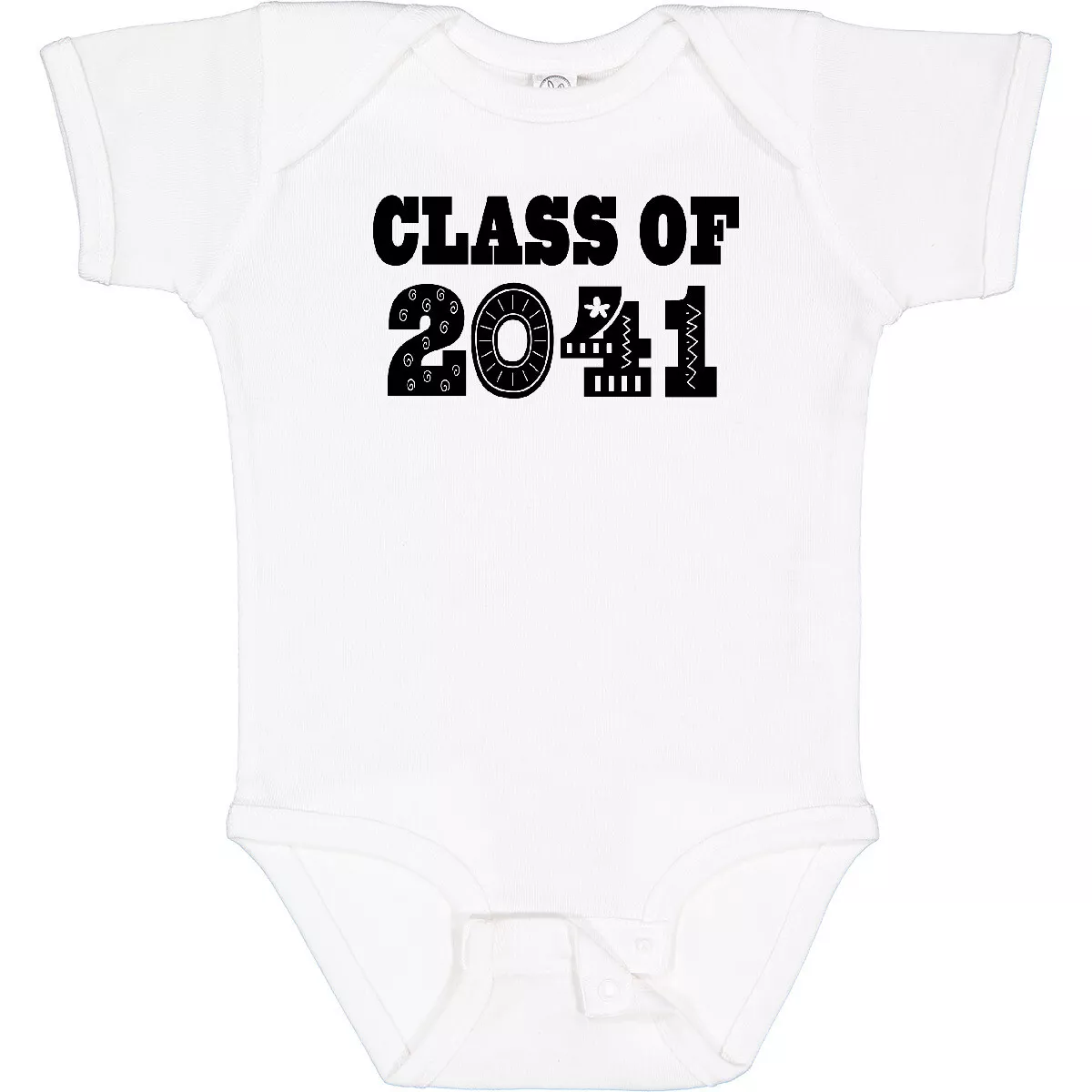 Bella Canvas Class Of 2041 Graduation Quote Baby Bodysuit Graduate ...