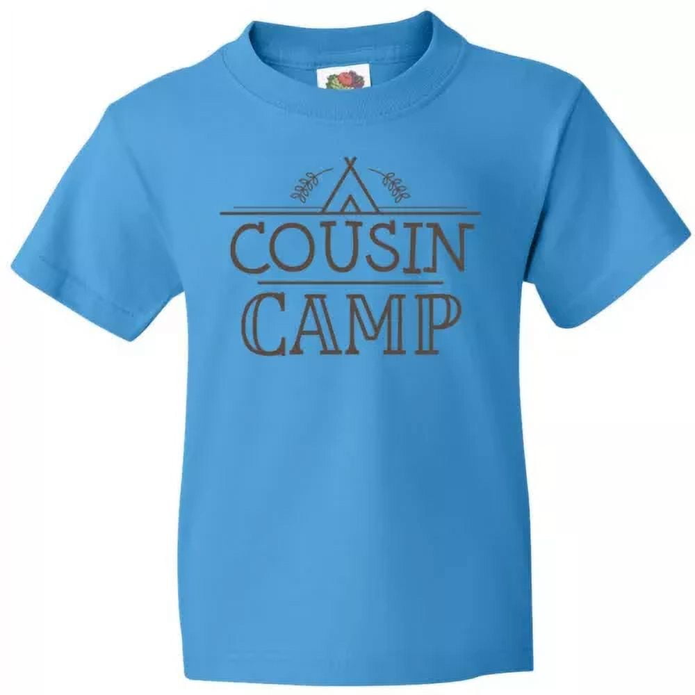 Bella Canvas Cousin Camp Family Reunion Toddler T-Shirt Tent Summer ...