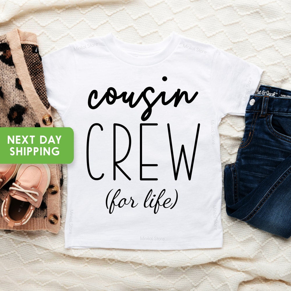 Bella Canvas Cousin Crew Shirt, Christmas Cousin Crew Shirts Gift, Toddler Tee, Cousin Crew T ...