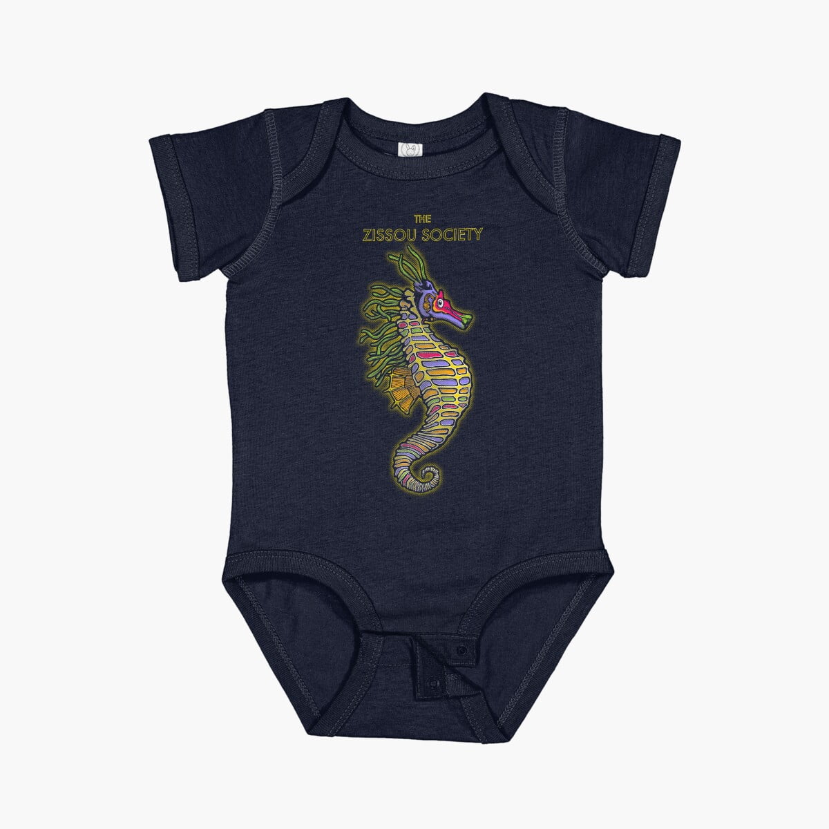 Bella Canvas Crayon Pony Fish Short Sleeve Baby One-Piece Newborn Gender Neutral Outfit, Baby ...