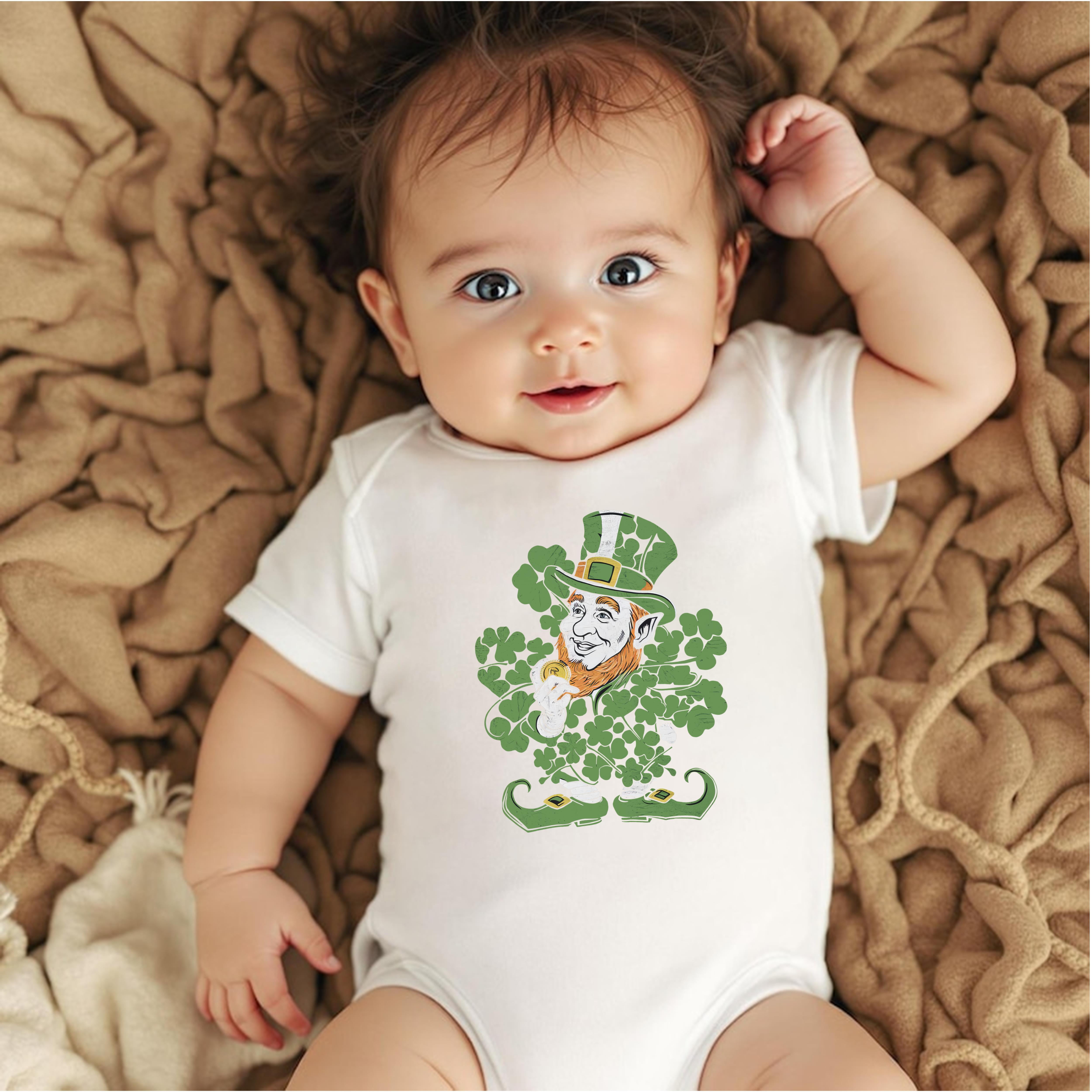 Bella Canvas Ctom St. Patrick’s Day Baby Outfit Bodysuit - Walmart.com