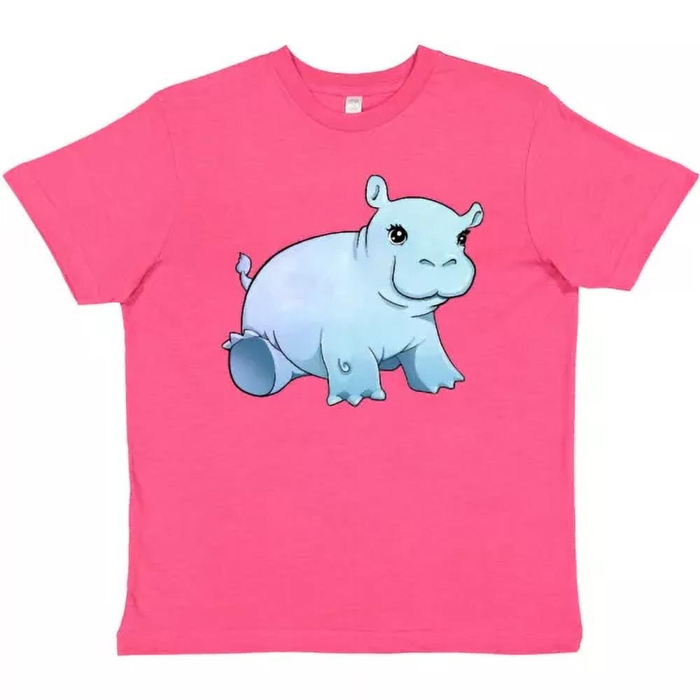 Bella Canvas Cute Baby Hippo Animals Hippopotamus Fiona Zoo Animal ...