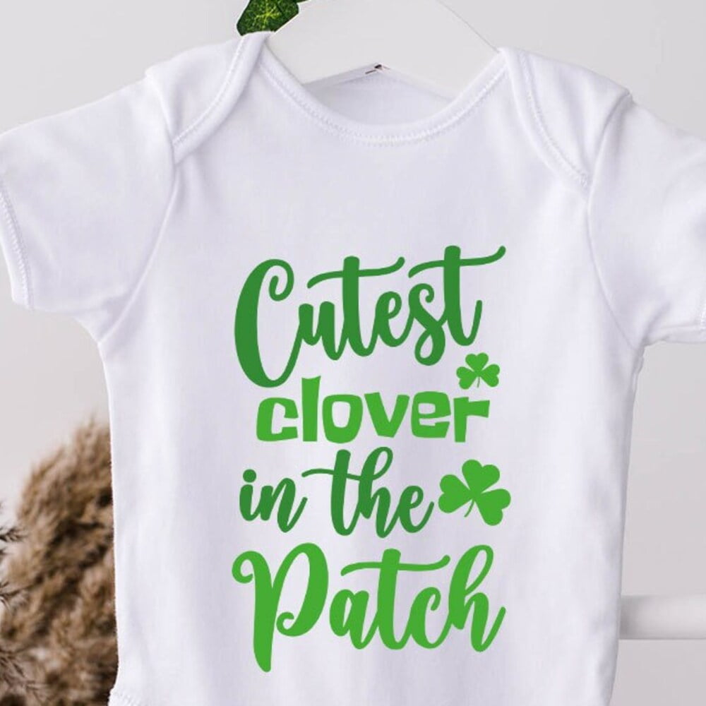 Bella Canvas with Cute Irish, Kids St Patricks Day Shirts, Clover ...