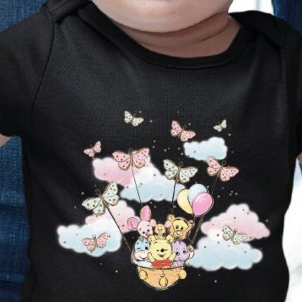 Bella Canvas with Cute Winnie The Pooh, Winnie The Pooh Shirt For Kids ...