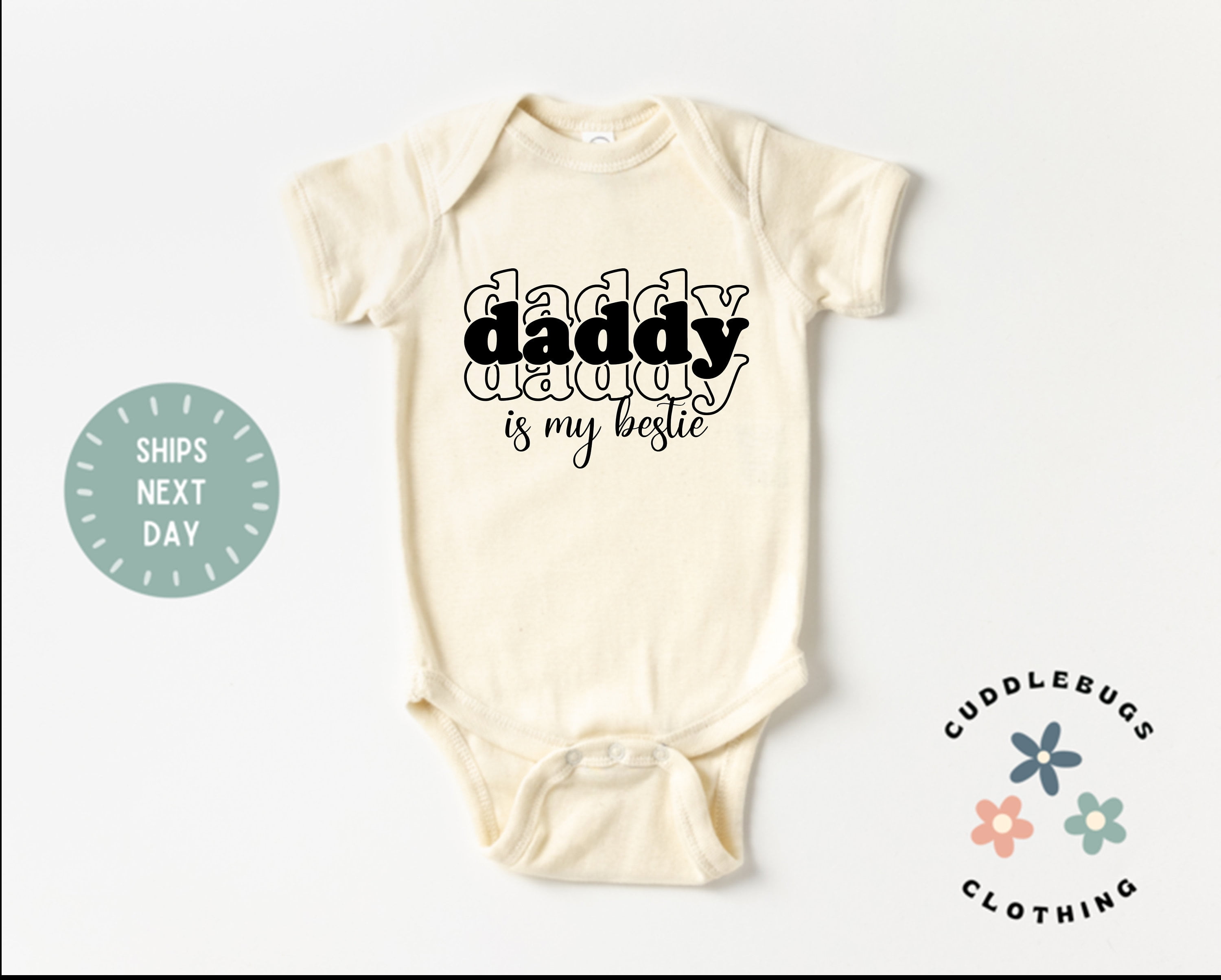 Bella Canvas with Daddy Is My Bestie, First Father'S Day, Daddy'S ...