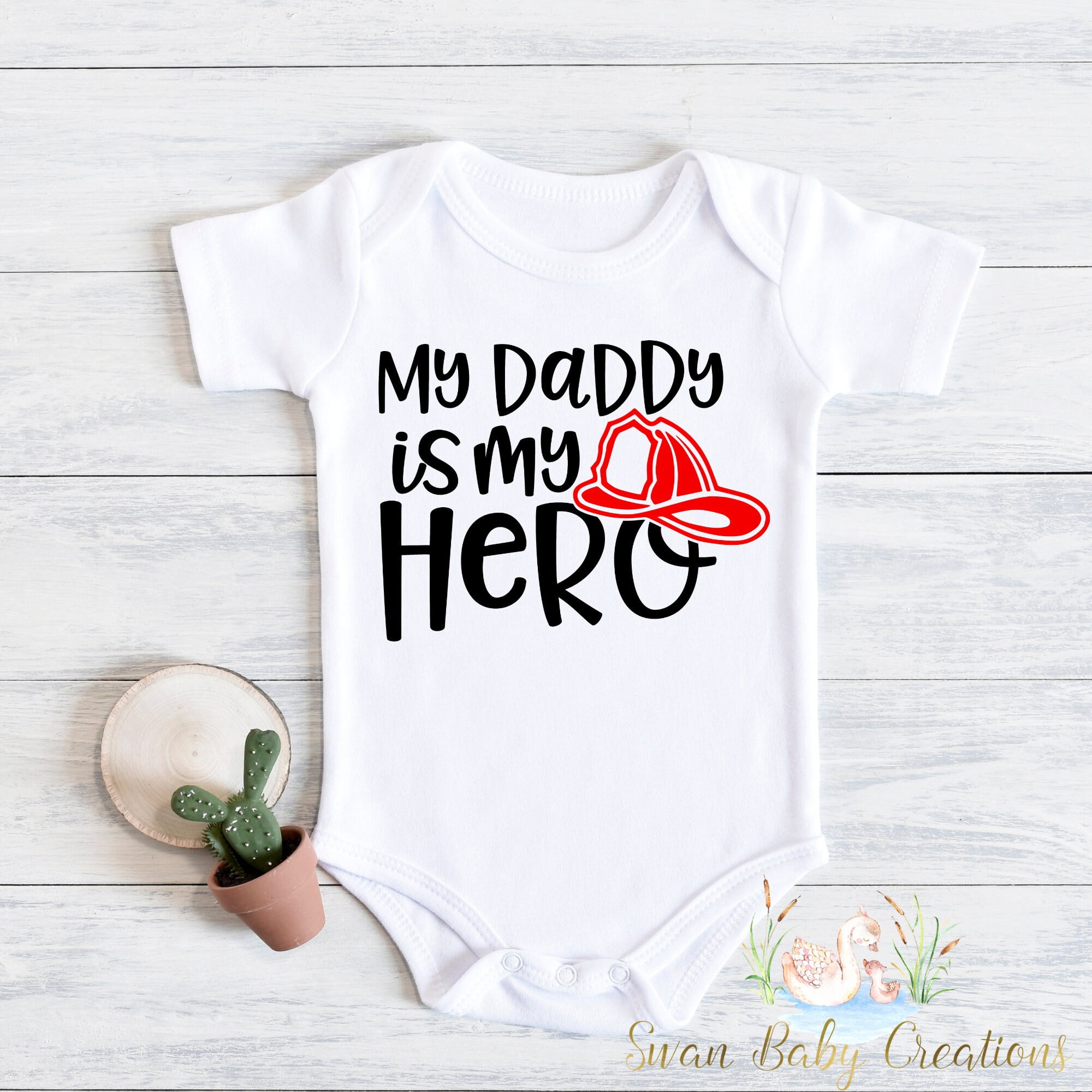 Bella Canvas with Daddy Is My Hero Tee, Future Firefighter, Pregnancy ...