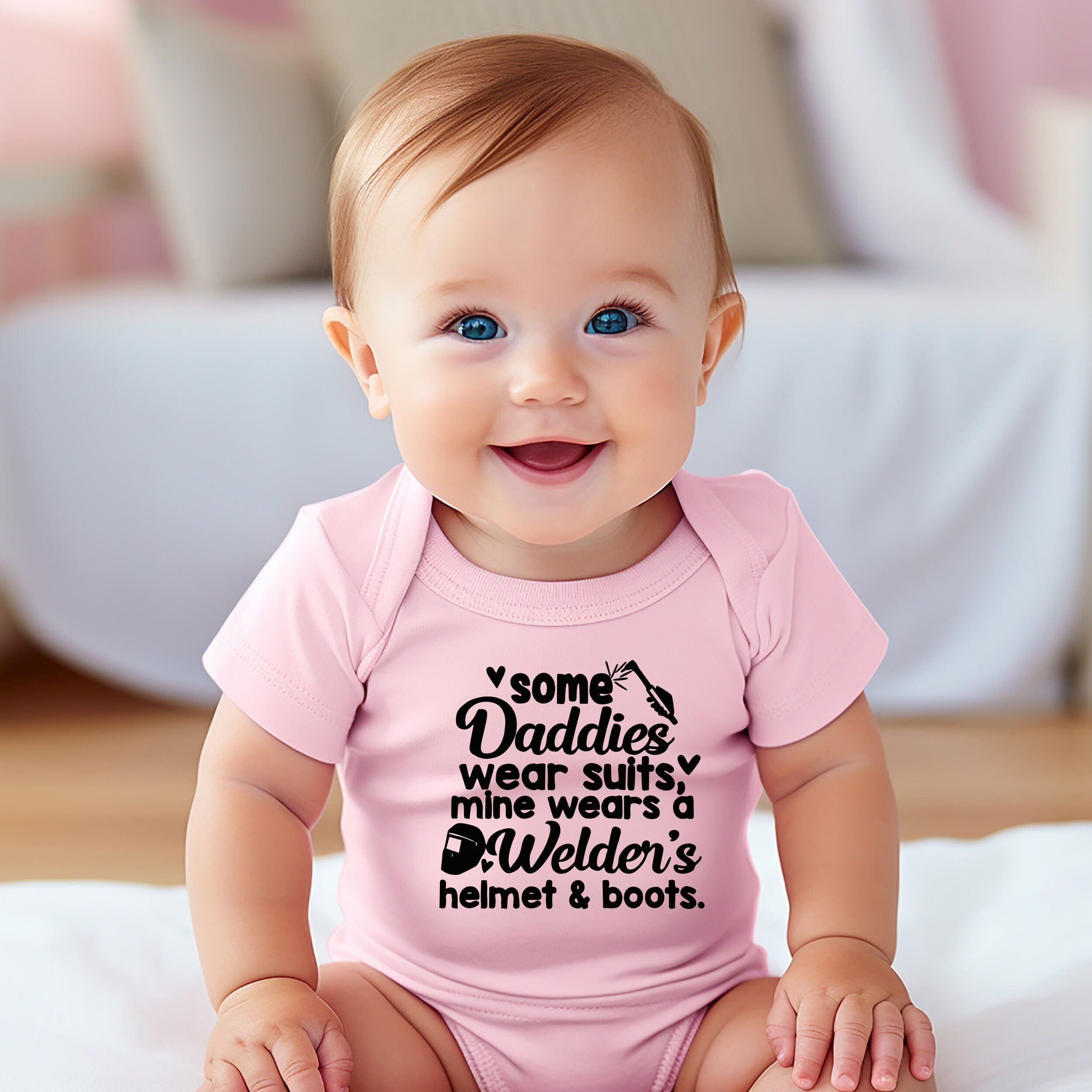 Bella Canvas with My Daddy'S A Welder Welder, Welder, My Daddy Wears A ...