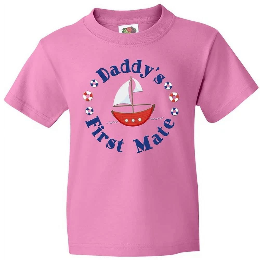 Bella Canvas Daddy's First Mate Sailboat Daddy Fathers Day Dad Toddler ...