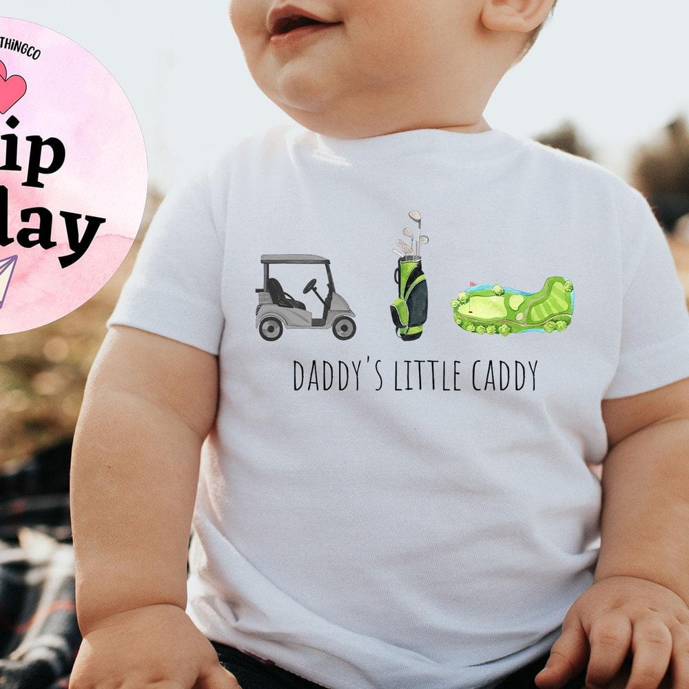 Bella Canvas Daddy's Little Caddy, Cute Father's Day, Pregnancy ...