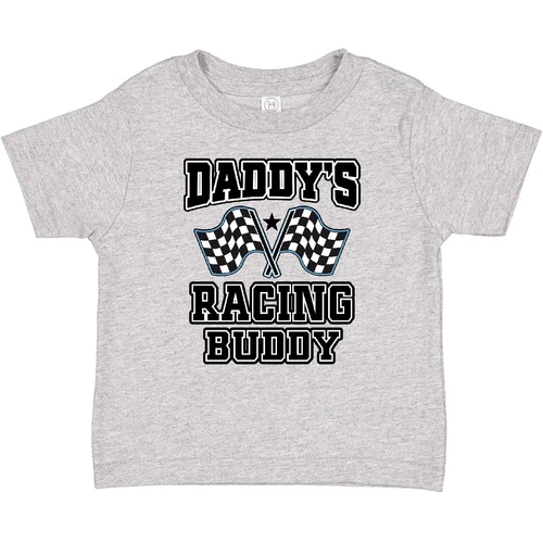 Bella Canvas Daddys Racing Buddy Car Flags Baby Toddler Shirt Race Cars ...
