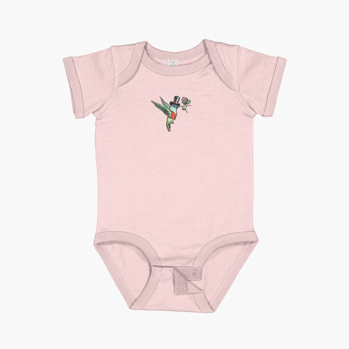 Bella Canvas Dapper Hummingbird, Bird Lover'S Design Short Sleeve Baby ...