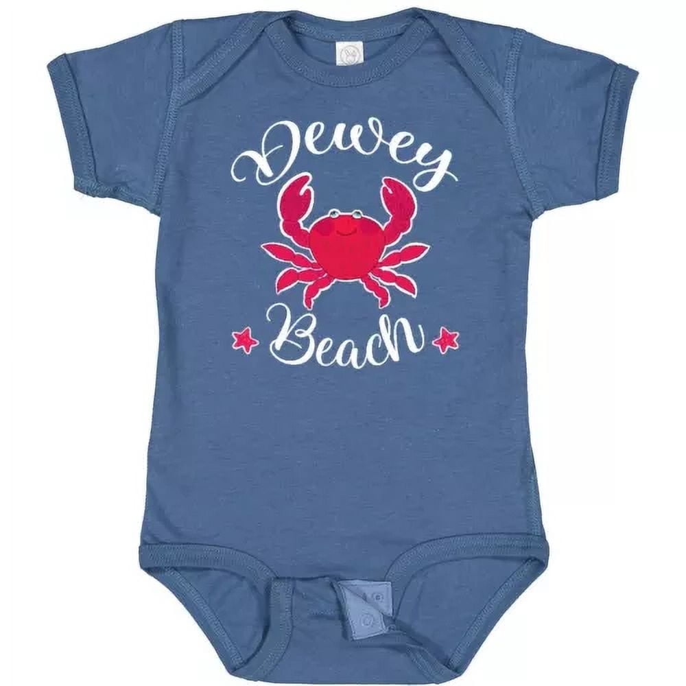 Bella Canvas Dewey Beach Delaware Baby Ocean Sea One-piece Infant ...