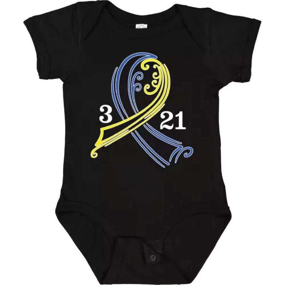 Bella Canvas Down Syndrome Ribbon 3 21 Baby Awareness Blue Yellow ...