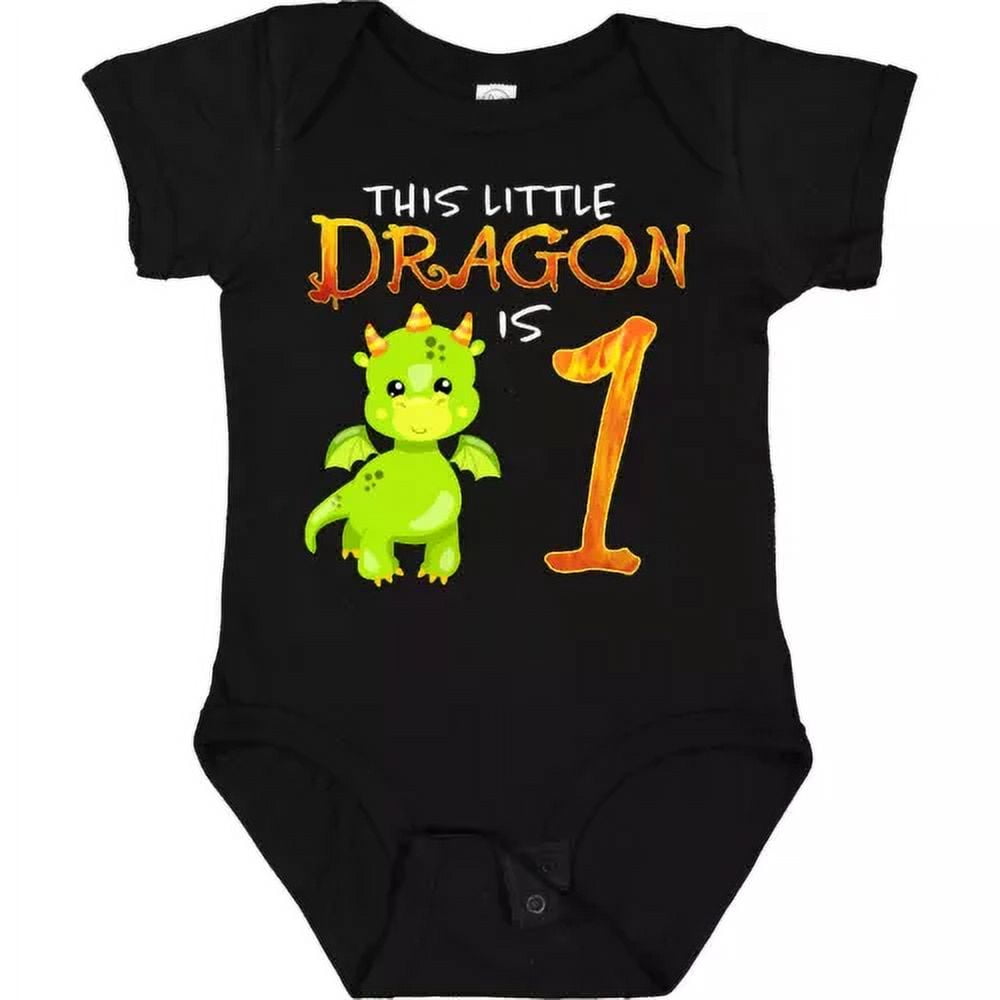 Bella Canvas Dragon 1st Birthday- Turning One Baby Birthdays Year Old ...