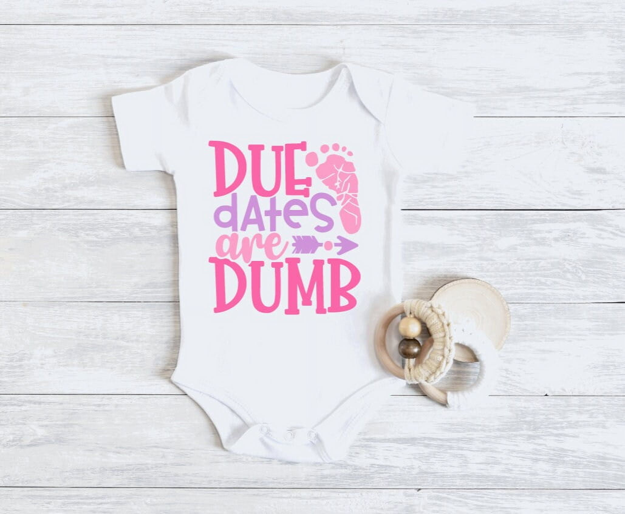 Bella Canvas with Due Dates Are Dumb ,, Due Dates Are Dumb, Pink & Blue ...
