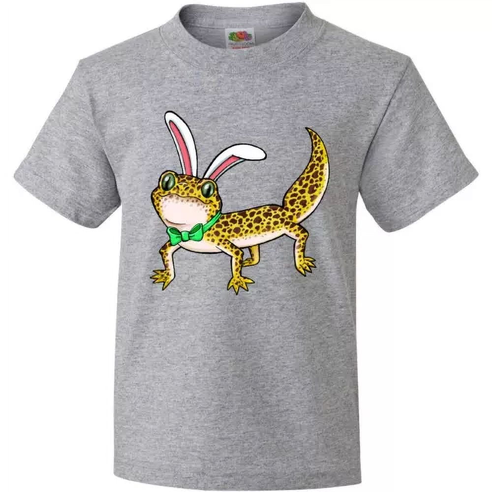 Bella Canvas Easter Leopard Gecko With Bunny Ears Toddler T-Shirt Lizard Cute Pet Bow - Walmart.com
