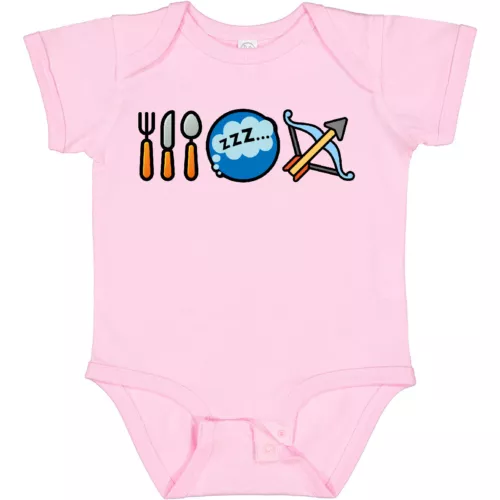 Bella Canvas Eat Sleep Archery Bowhunting Baby Archer Arrow Competition ...