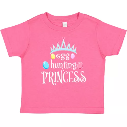 Bella Canvas Egg Hunting Princess- Easter Eggs Baby Toddler Shirt Kids ...