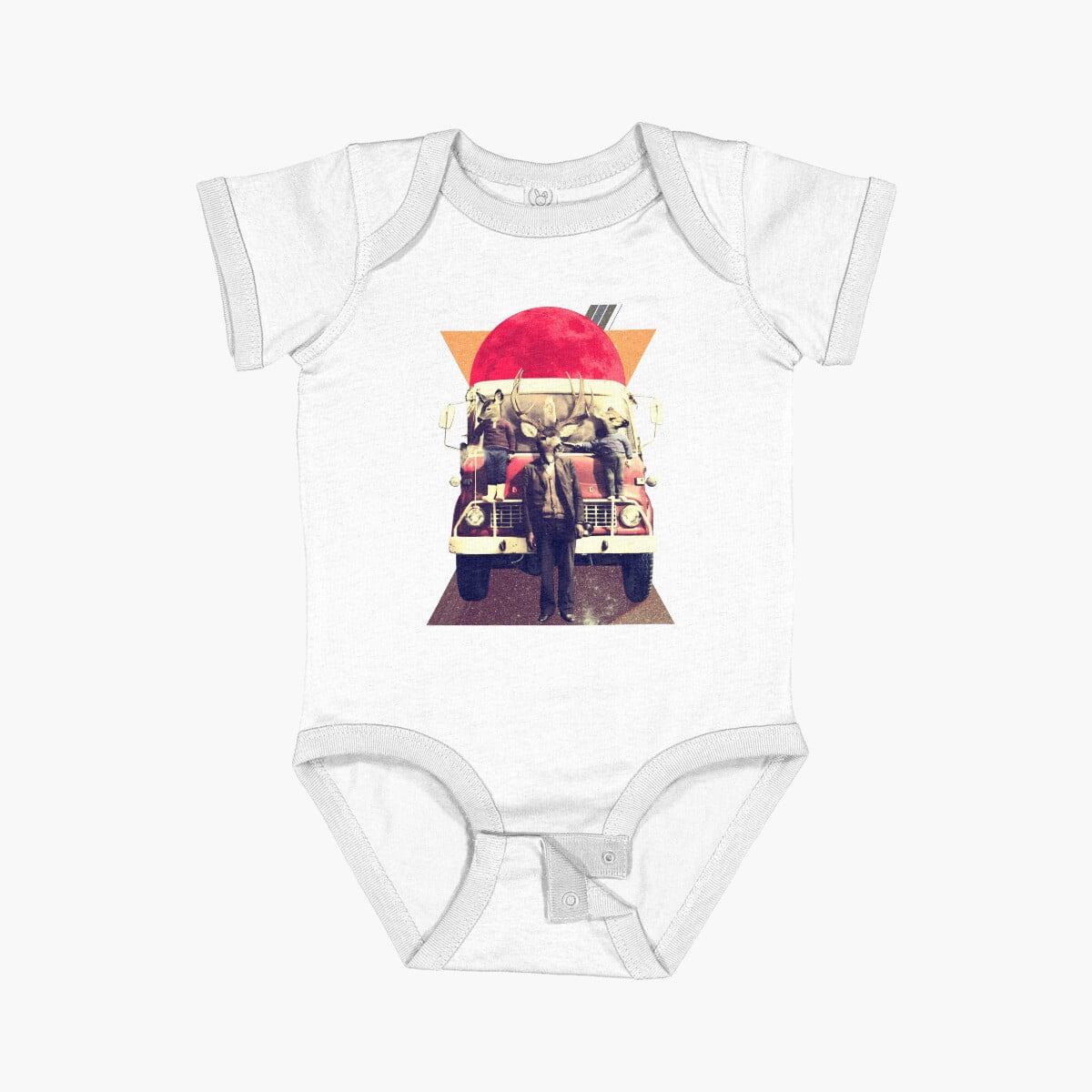 Bella Canvas El Camion Short Sleeve Baby One-Piece Newborn Gender ...