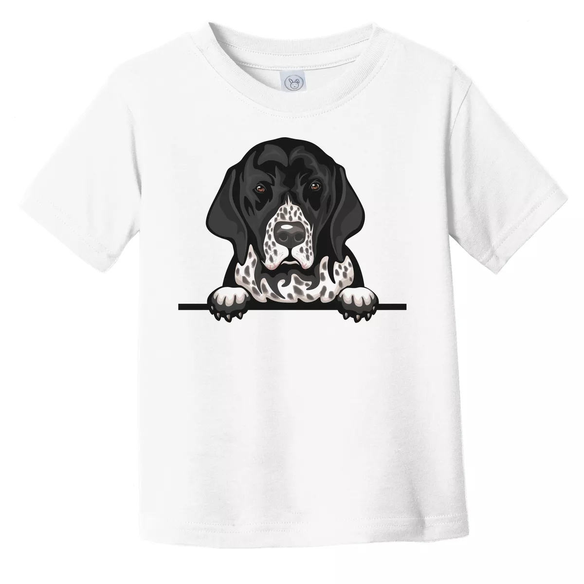 Bella Canvas English Pointer Dog Breed Popping Up Cute Toddler Boys ...