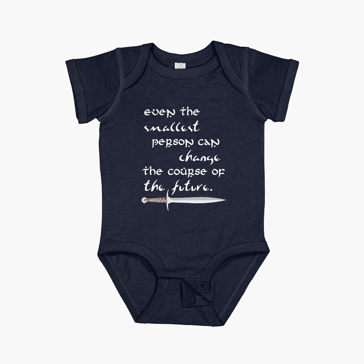 Bella Canvas Even The Smallest Person Short Sleeve Baby One-Piece ...