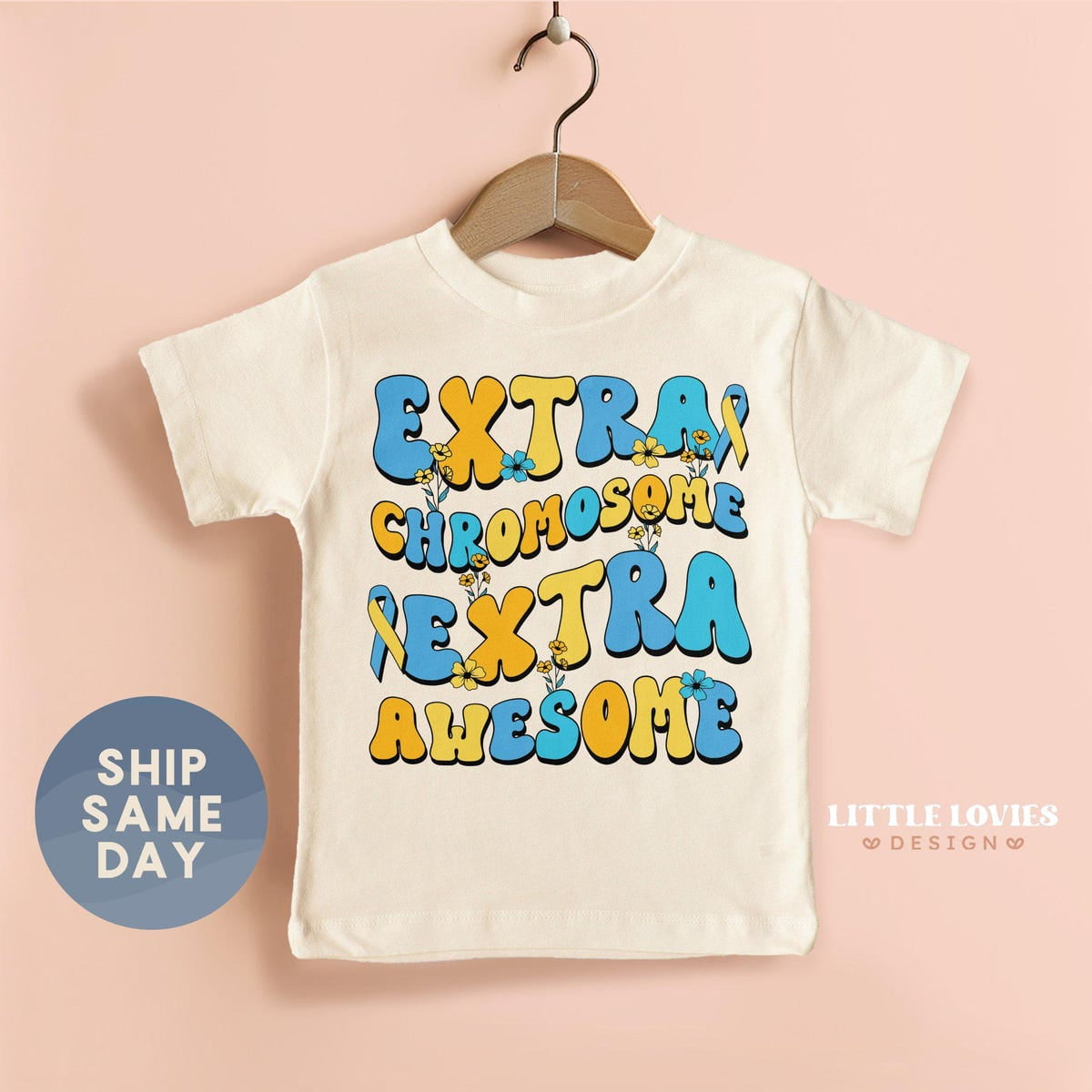 Bella Canvas Extra Chromosome Extra Awesome Toddler Shirt, Trisomy 21 ...