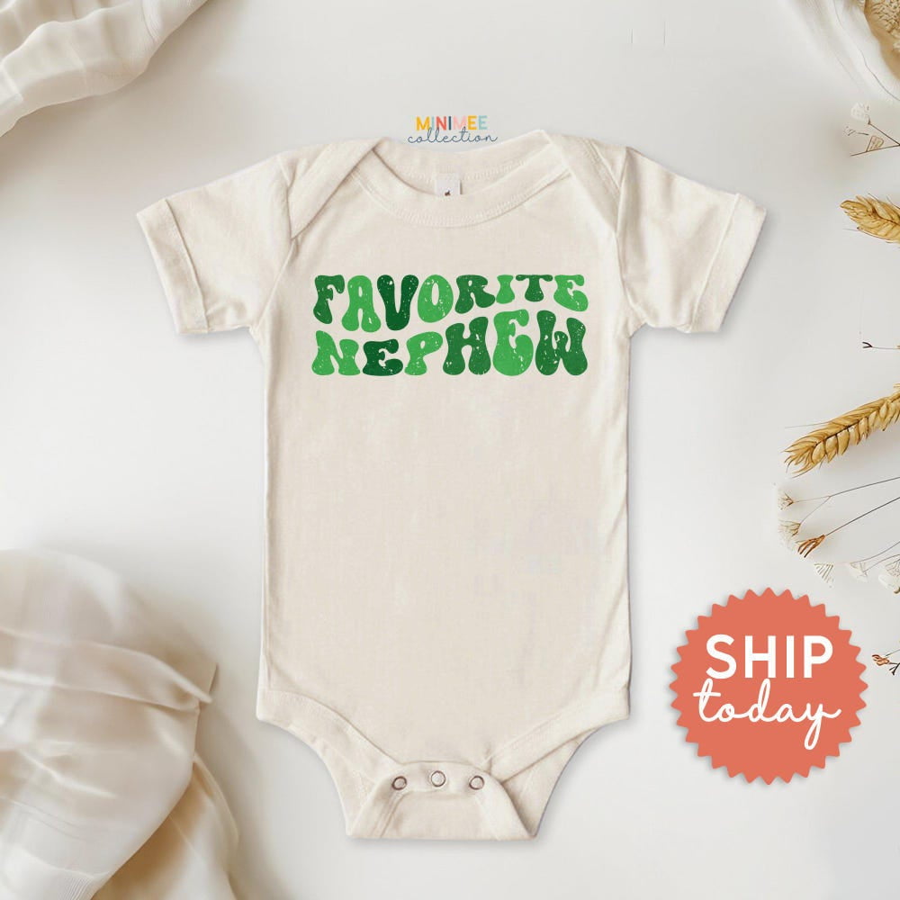 Bella Canvas with Favorite Nephew, Infant, Fun Family Outfit, Baby ...